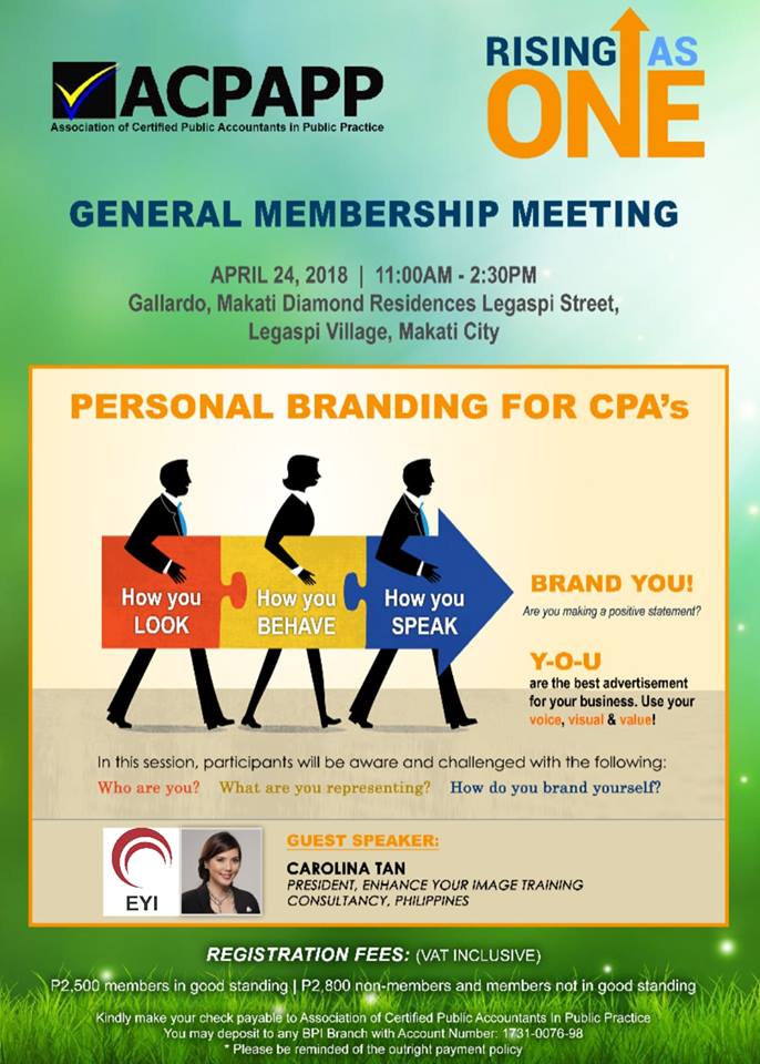 Personal Branding With ACPAPP - EYI